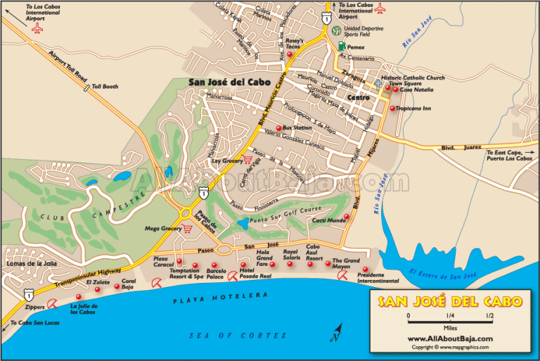 8 Useful Maps of Baja California Mexico | allaboutbaja.net